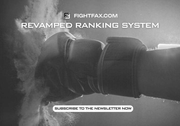 The formula of rank calculation | FIGHTFAX